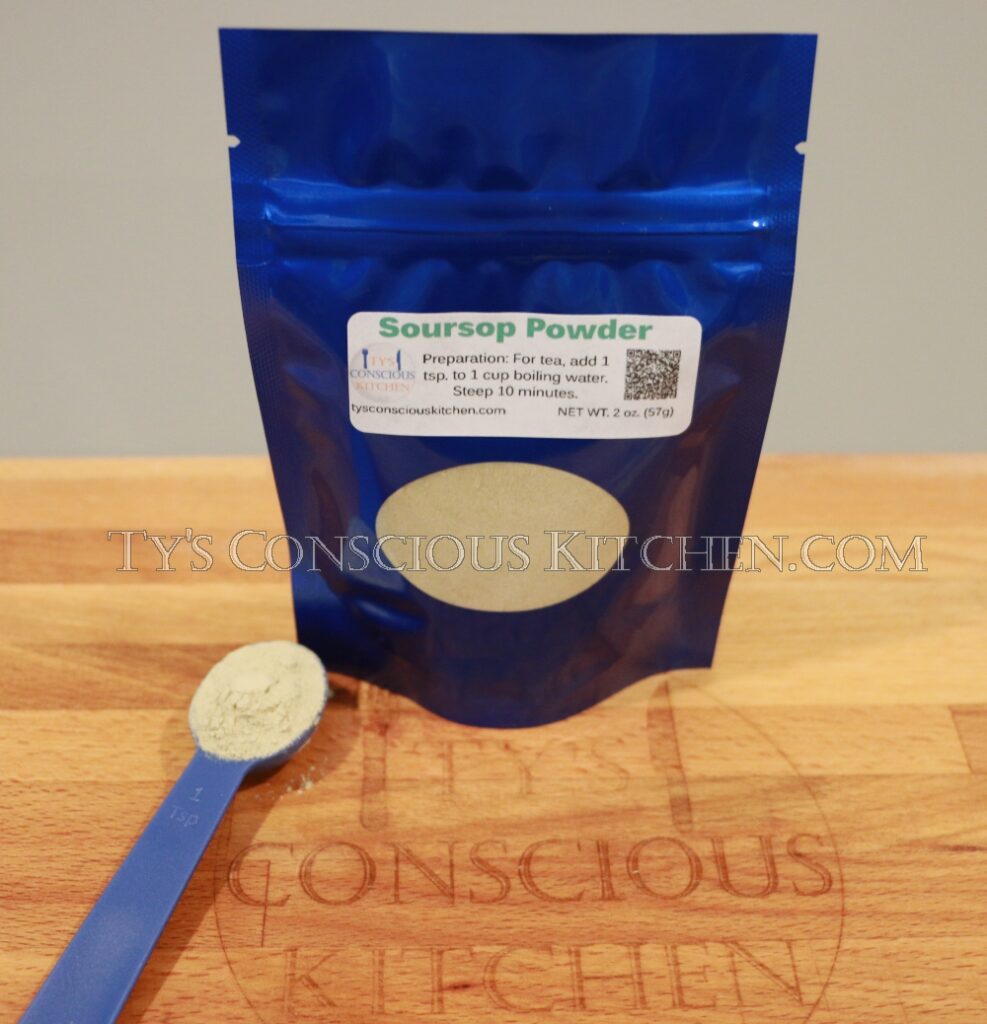 Organic Soursop Leaf Powder Tea – Ty's Conscious Kitchen